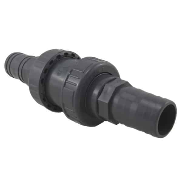 Backventil med slanganslutning 40 mm - Vattenliv